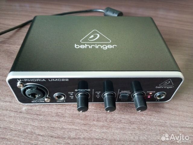 Звуковая карта Behringer U-phoria UMC22 купить в Чите | Электроника | Авито