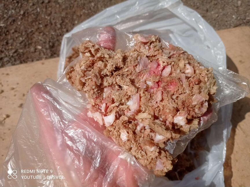 Фарш для животных, костный фарш