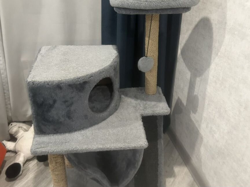 Домик для кошки с когтеточкой