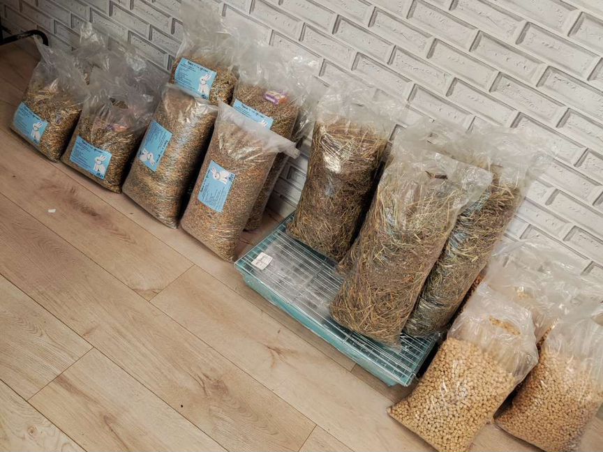 Корм для декоративных кроликов