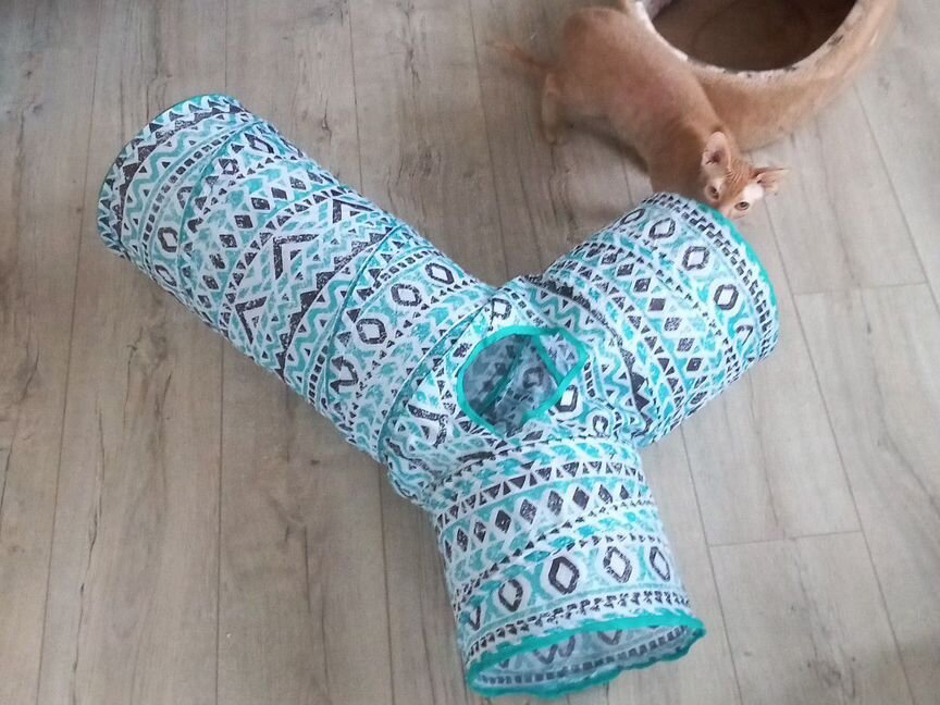 Домик тоннель для кошки