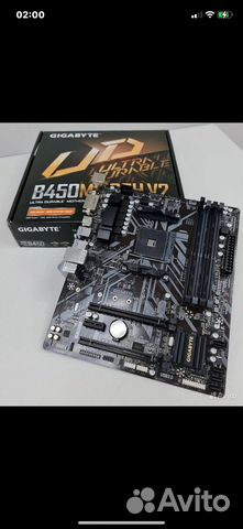 Материнская плата gigabyte b450m ds3h v2 купить в Тюмени | Электроника ...