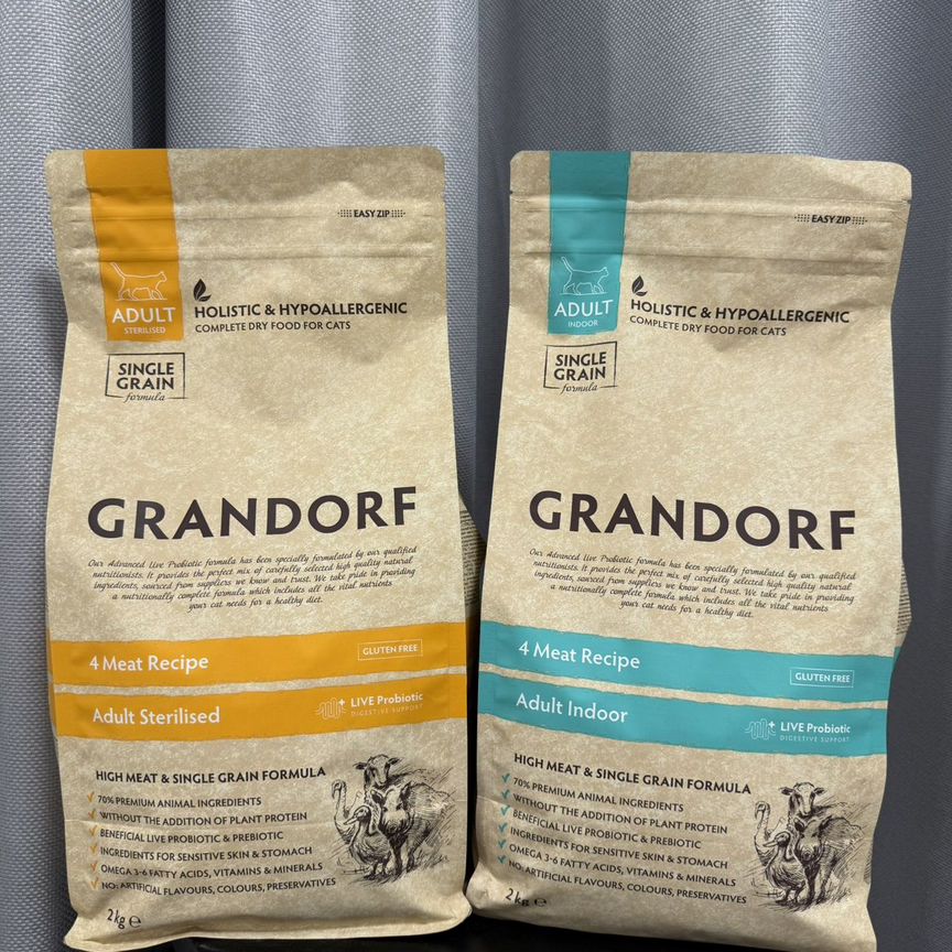 Корм доя кошек grandorf