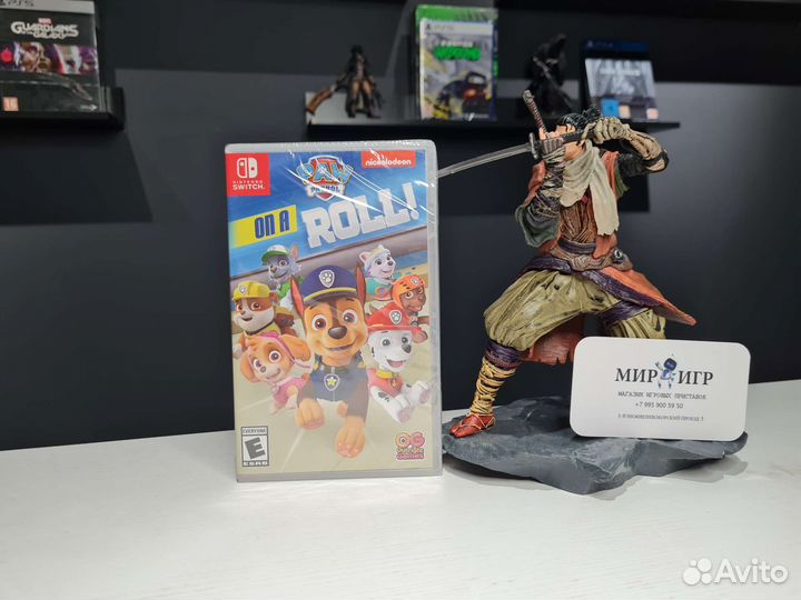 Paw patrol on a roll для Nintendo switch в Москве, цена 3 190 руб ...