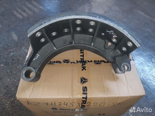 Колодка тормозная в сборе. AZ7117451220 купить в Уфе SINOTRUKCNHTC ...