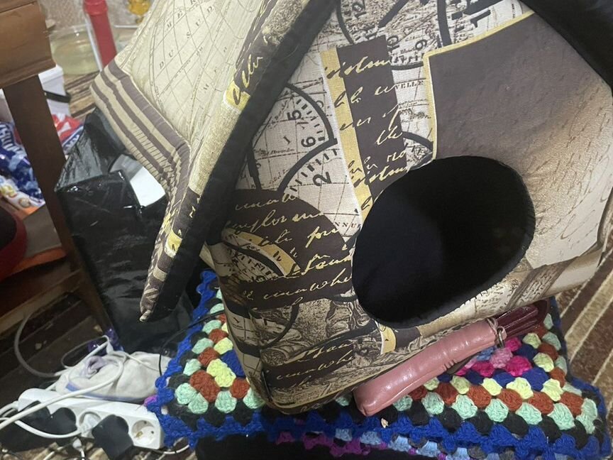 Мягкий домик для собаки