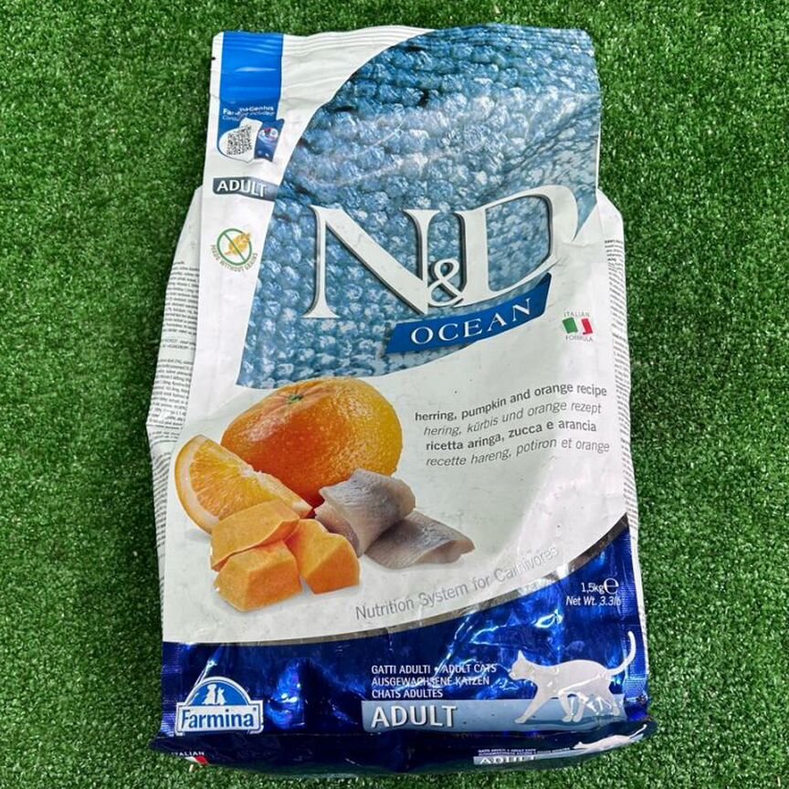 Корм для кошек Фармина Ocean adult 1.5 кг