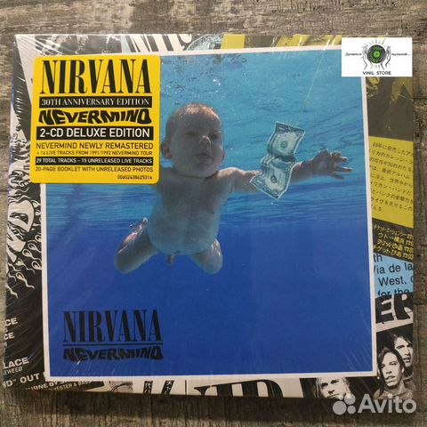 Nirvana - Nevermind (30th Anniversary) 2CD купить в Хабаровске | Электроника | Авито