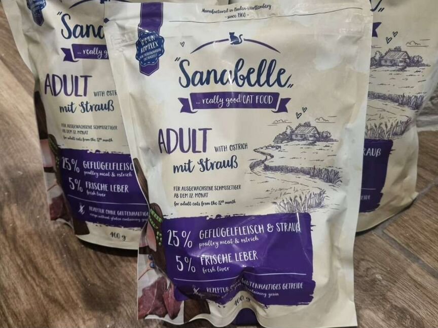 Корм для кошек Sanabelle