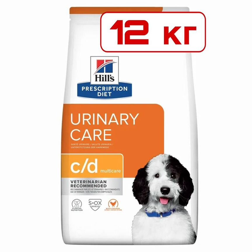 Корм для собак Hills Urinary Care 12 кг