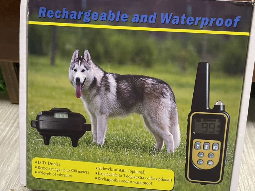 Ошейник электро для собаки новый