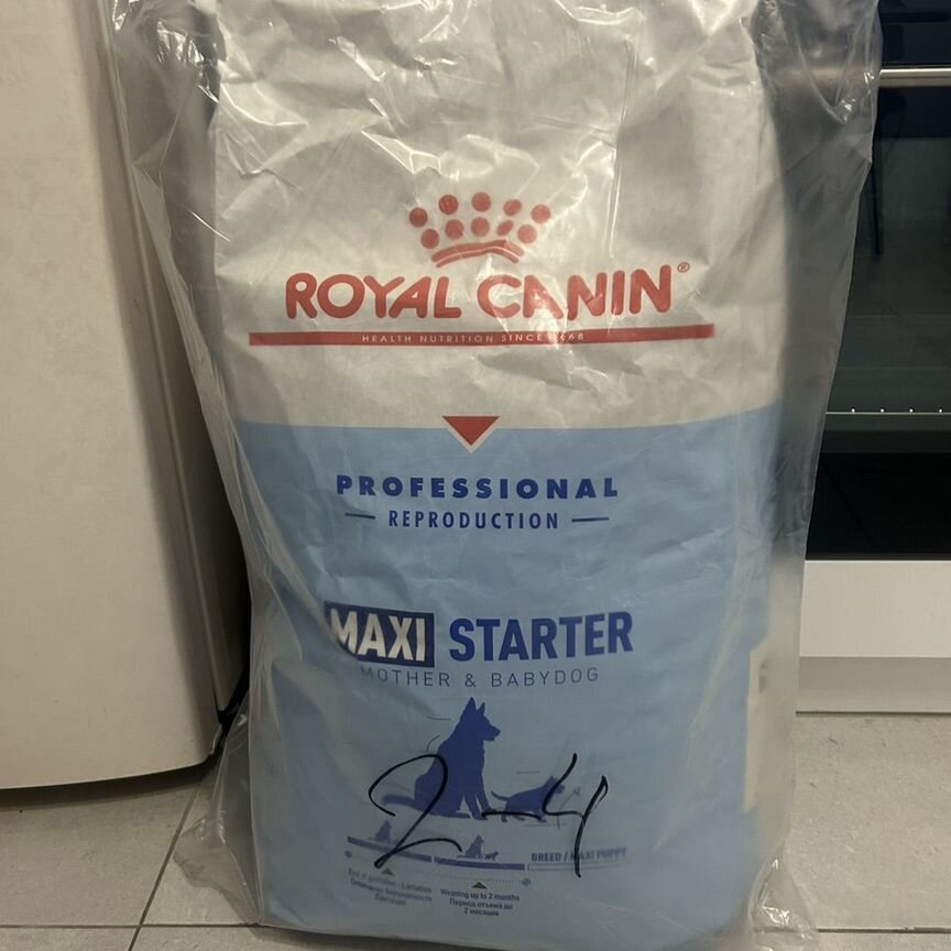 Корм для собак royal canin maxi starter
