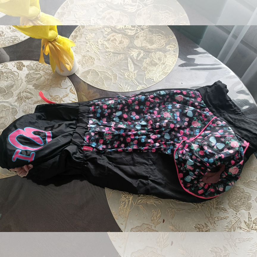 Зимний комбинезон для собаки корги/таксы