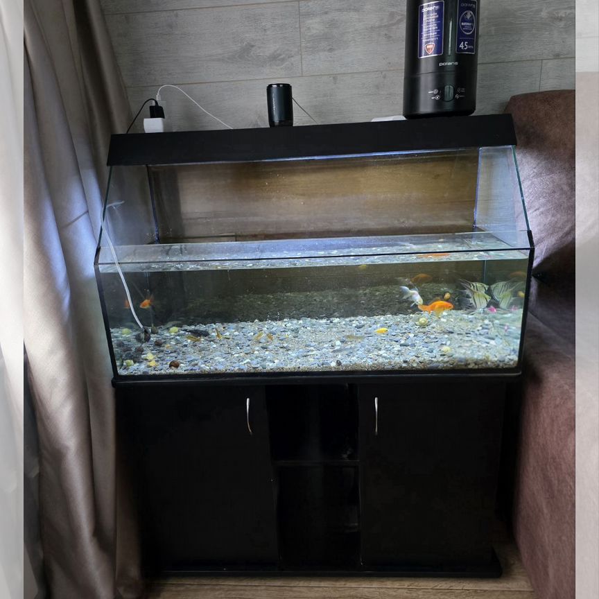 Аквариум с тумбой