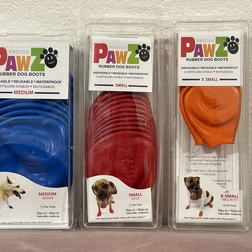 Pawz ботинки резиновые для собак 1 упаковка