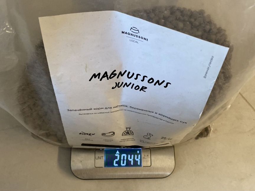 Корм magnussons junior