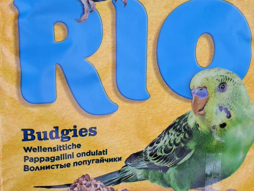 Корм рио для волнистых и средних попугаев