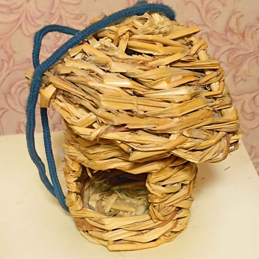 Гнездо и купалка для попугаев