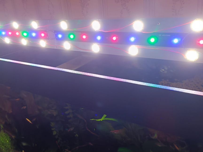 Лэд, светодиодный,rgbw светильник для аквариума