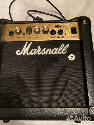 Комбоусилитель marshall купить в Москве | Хобби и отдых | Авито