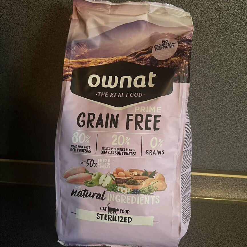 Корм для кошек Ownat