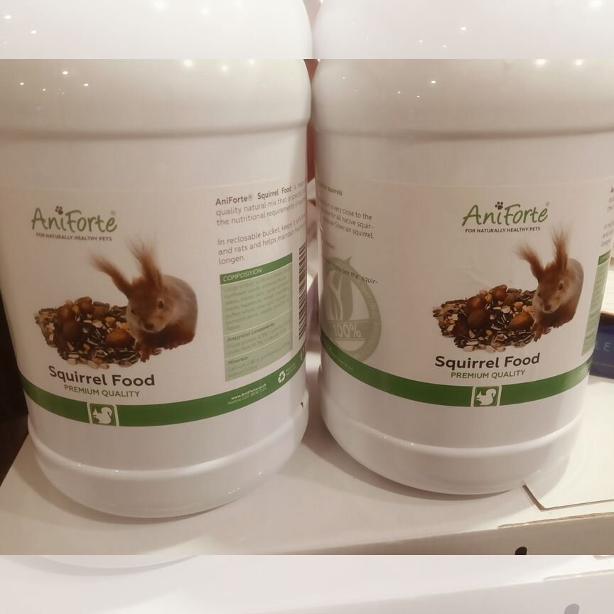 Корм для белок/бурундуков/грызунов