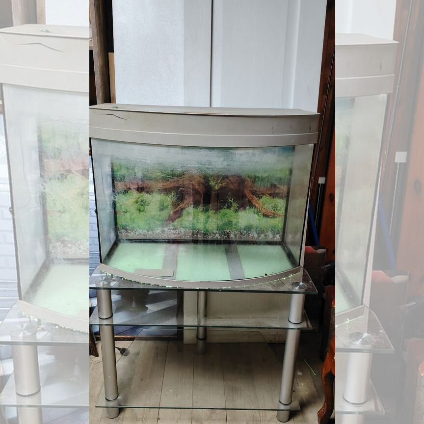 Аквариум с тумбой 100 л