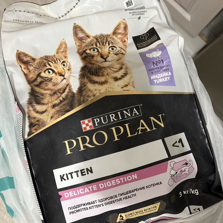 Корм для котят Purina Pro plan delicate