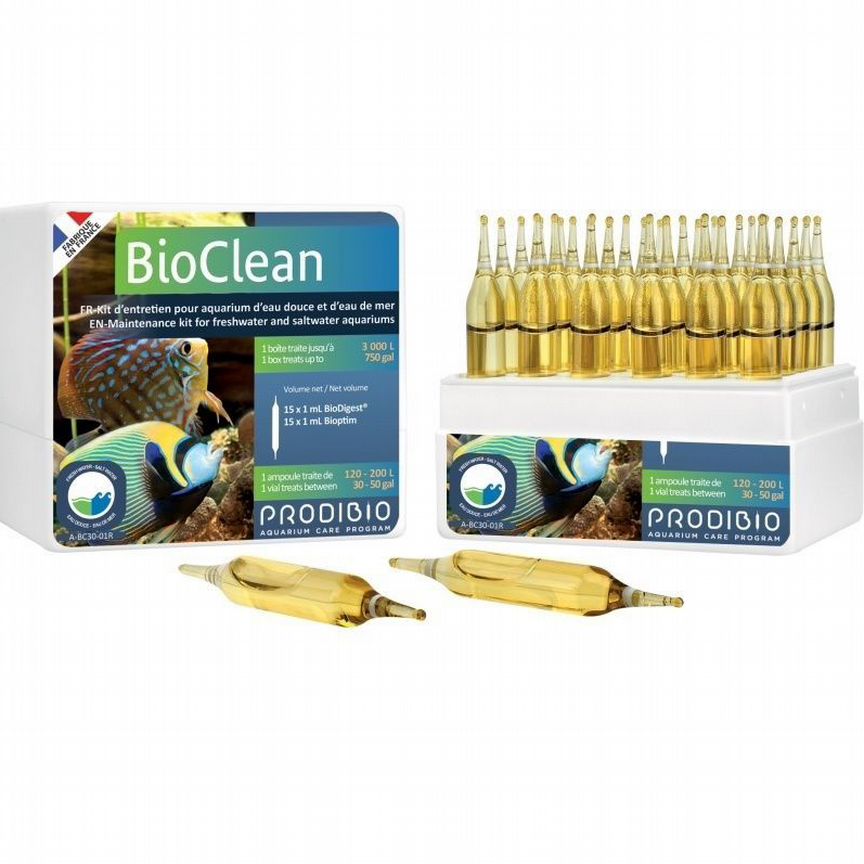 Набор добавок Prodibio Bioclean Fresh&Salt для мо