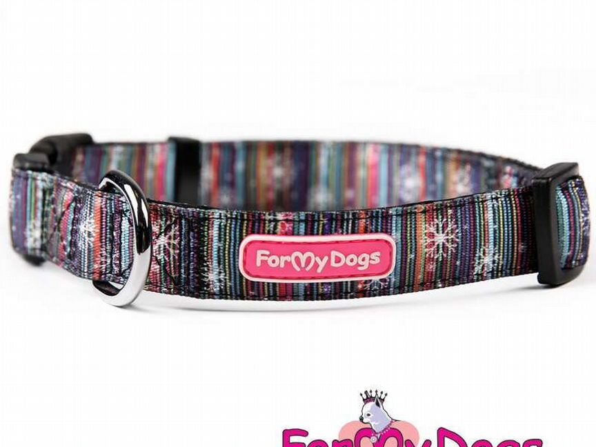 Новые ошейники на шею 42-60 см ForMyDogs
