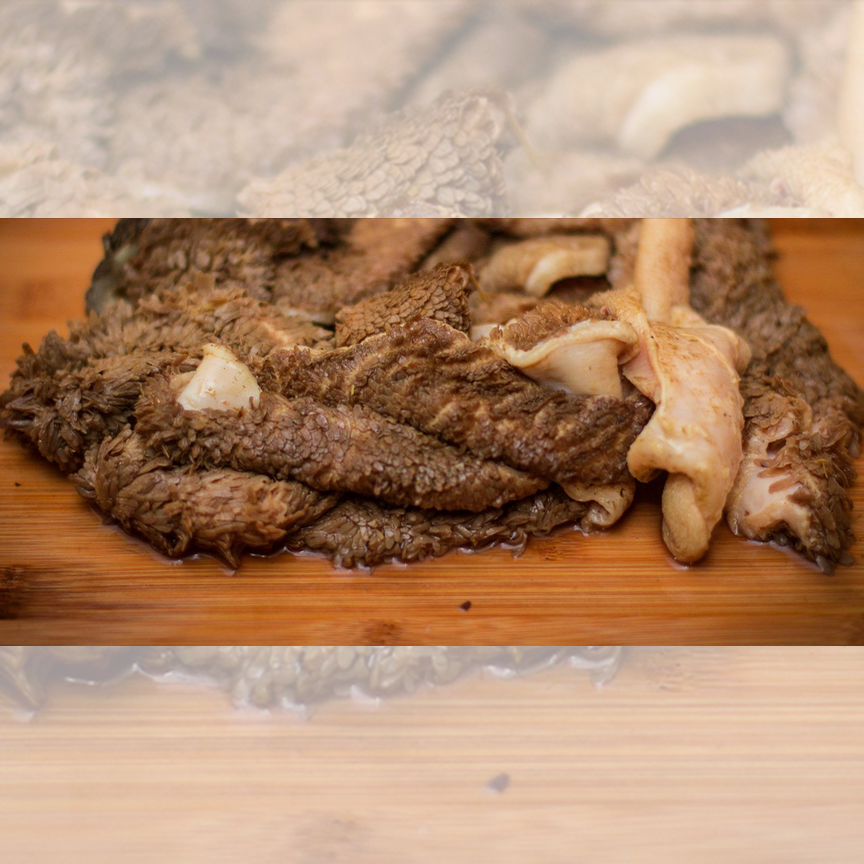 Рубец неочищенный (требуха) мясо для собак