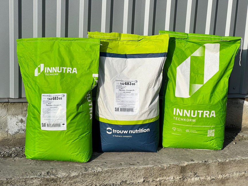 Innutra премиксы, бвмк, зцм, престартерные корма