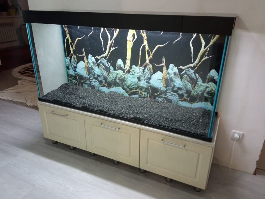 Аквариум с тумбой 500 литров
