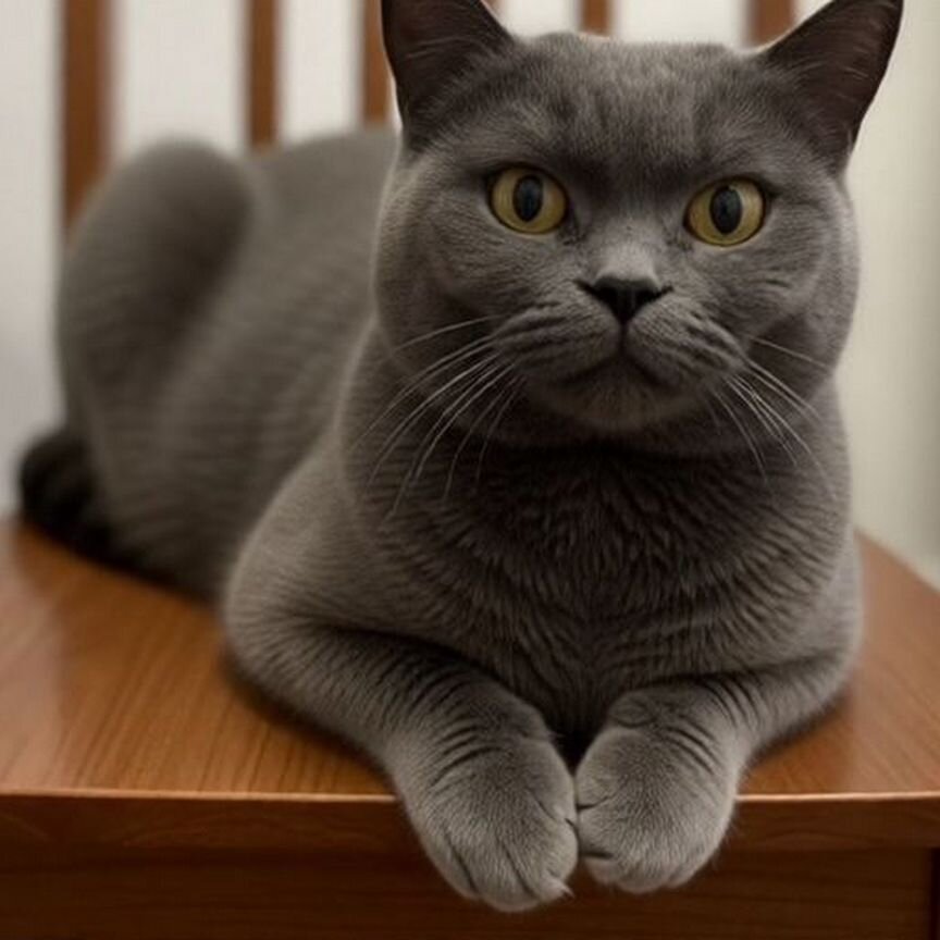 Британская короткошёрстная, взрослая кошка