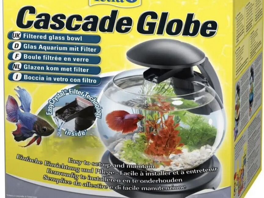 Аквариум Tetra Cascade Globe 6,8л круглый с LED