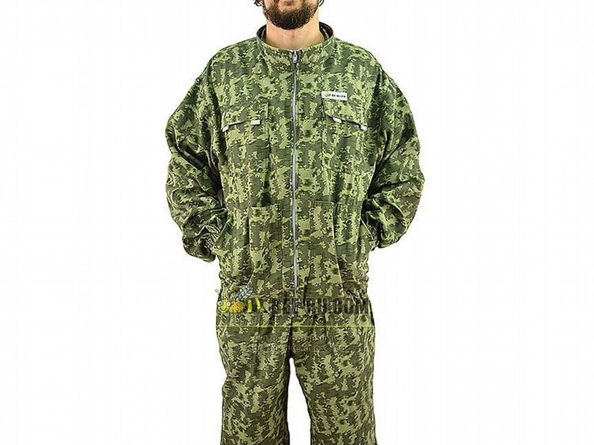 Костюм пчеловода комфорт твил камуфляж (куртка на