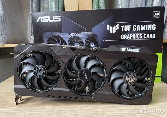 Asus Tuf RTX 3060 Ti gddr6X купить в Москве | Электроника | Авито