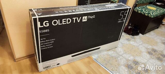Oled Телевизор LG oled55b8slb HDR 4K купить в Казани | Электроника | Авито