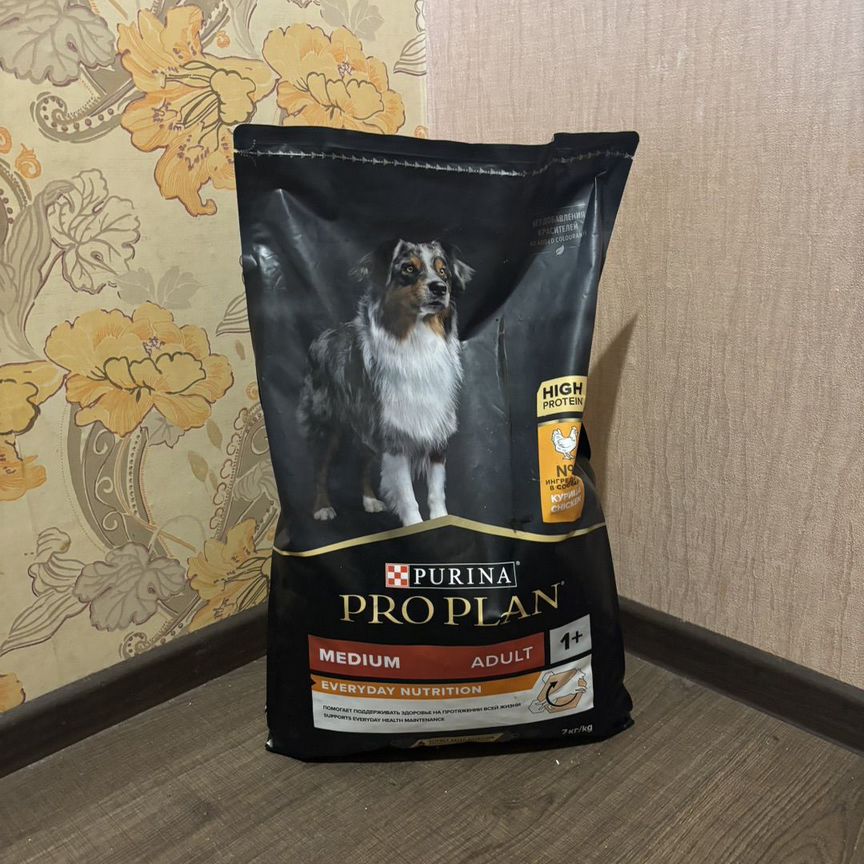 Корм для собак Pro plan medium 7 кг