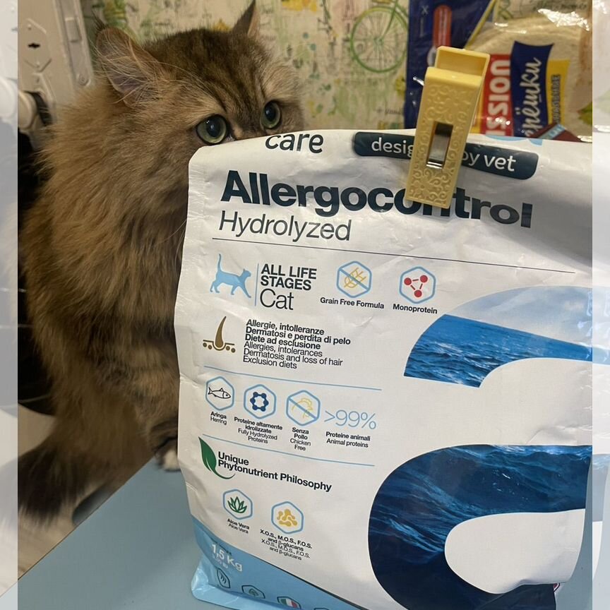 Корм для кошек alleva care allergocontrol