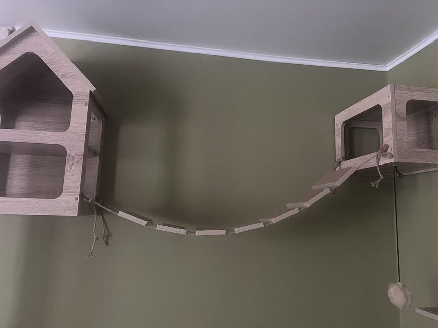 Настенный комплекс для кошек