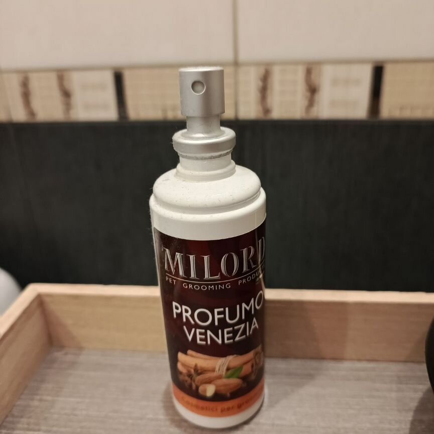Духи для собак milord запах миндаля и специй