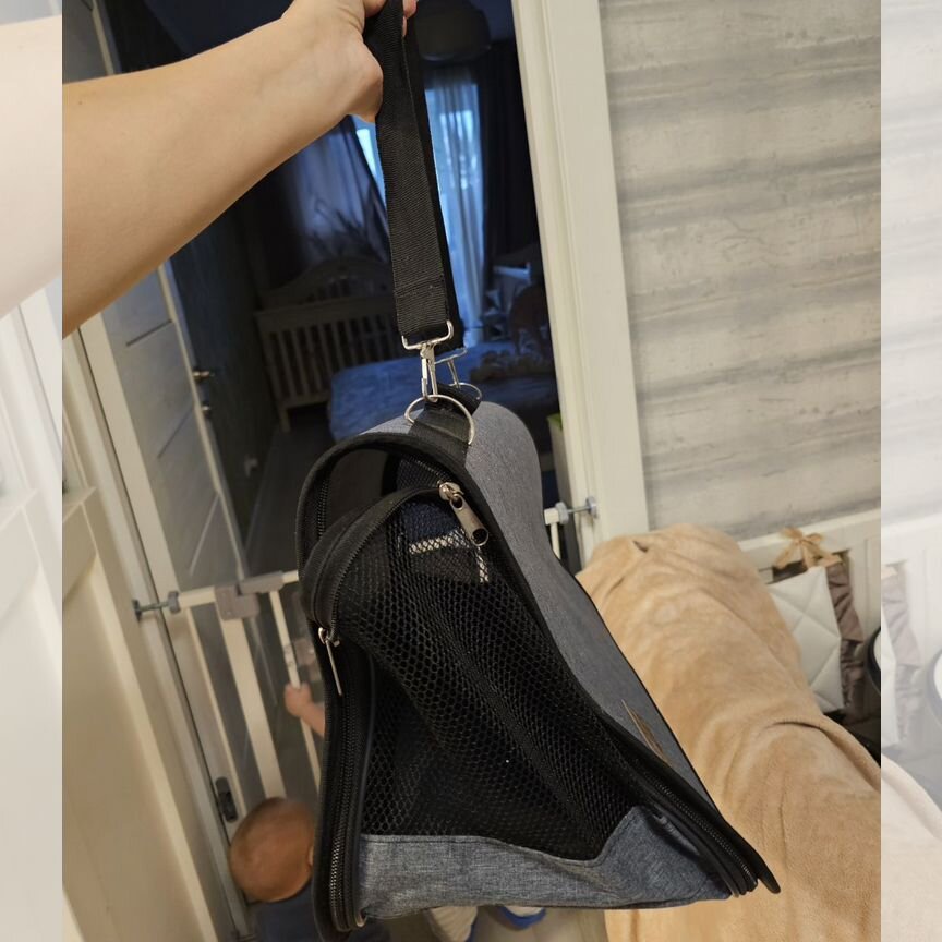 Сумка переноска для животных собак и кошек