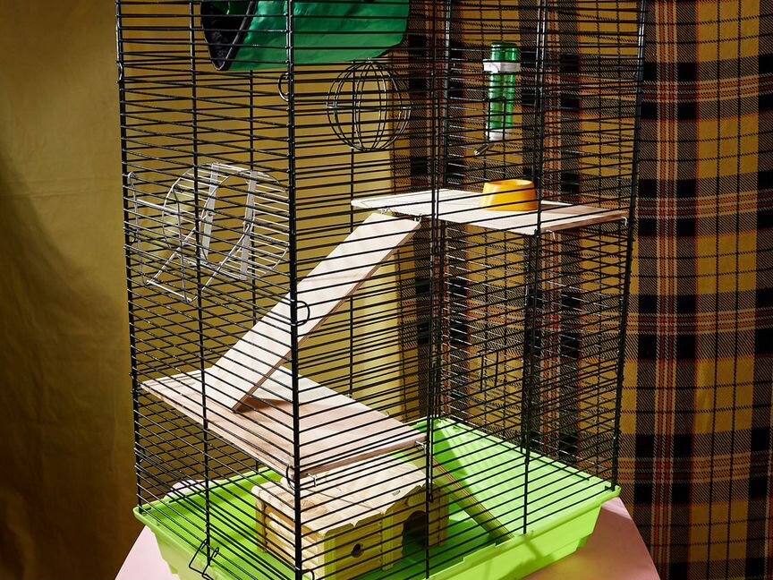 Большая клетка для шиншилл дегу крыс грызунов