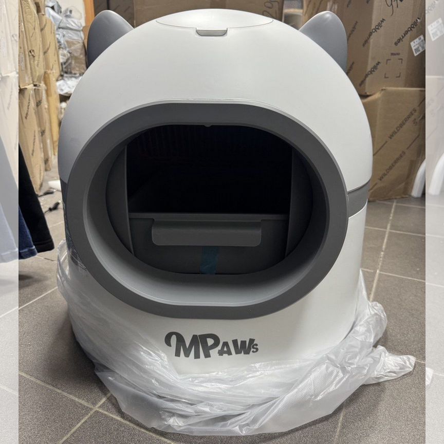 Автолоток Смарт-ящик для кошачьего туалета mpaws