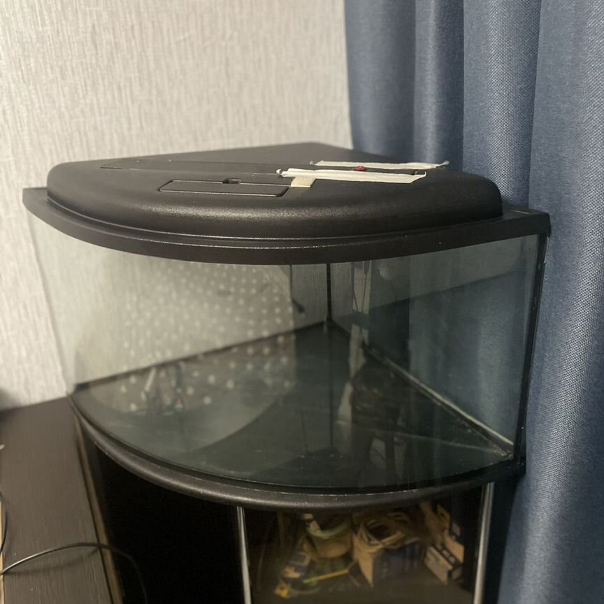 Аквариум с тумбой бу