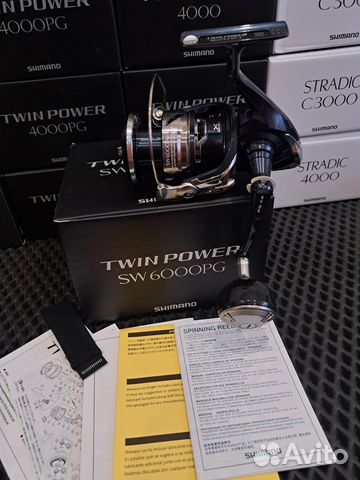 Shimano 21 Twin Power SW 6000PG купить в Москве | Хобби и отдых | Авито