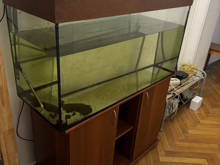 Аквариум 200л с тумбой+eheim2115+терморегулятор
