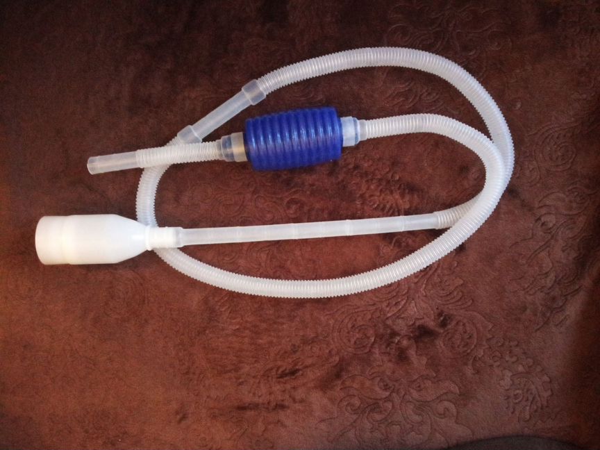 Сифон с грушей для чистки аквариума