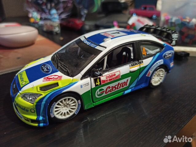 Коллекционная модель Bburago Ford Focus RC WRC купить в Санкт-Петербурге | Хобби и отдых | Авито
